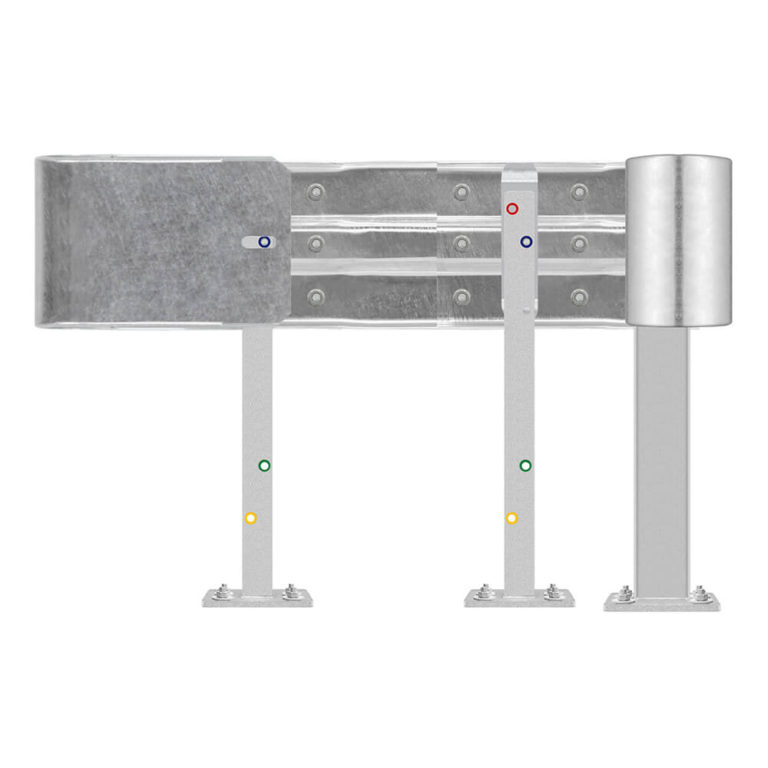 Leitplanken Komplett-Bausätze mit B-Profil 1-holmig » Leitplanken ...
